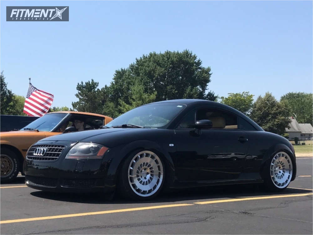 2003 Audi TT Quattro with 18x9.5 Rotiform Ccv and Nankang 215x45 on Air ...