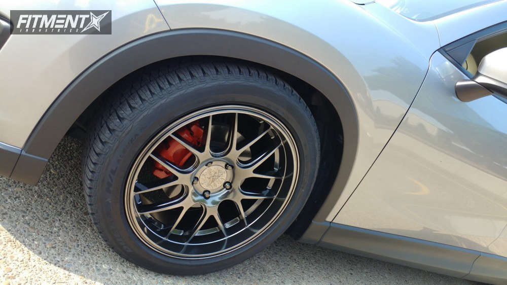 2014 Mazda CX-5 with 19x9 XXR 530d and Bridgestone 235x50 on Lowering ...