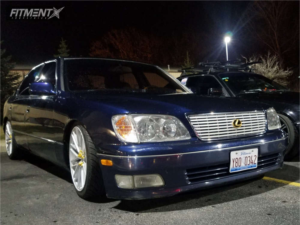 1998 Lexus LS400 Base with 18x8 MSR Style 144 and Nitto 225x40 on ...