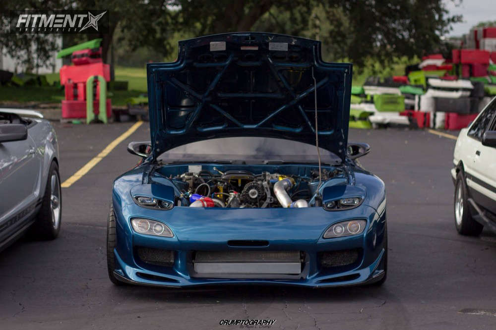 1993 Mazda RX-7 R1 with 17x9.5 Volk Te37v and BFGoodrich 255x40 on ...