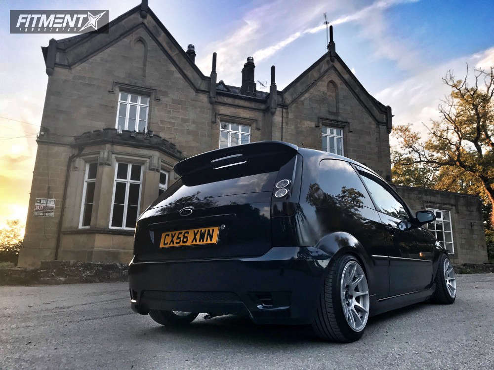 2006 Ford Fiesta with 15x8 Axe EX8 and Nankang 195x45 on Coilovers ...