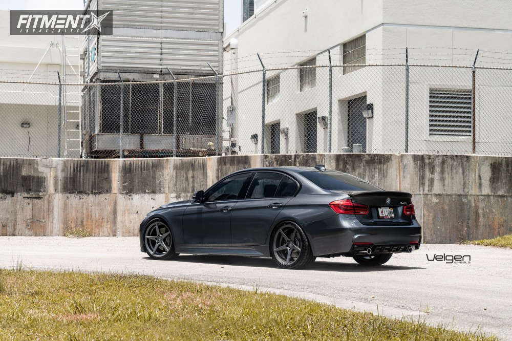 2016 BMW 340i with 19x8.5 Velgen Classic5 and Hankook 255x35 on ...