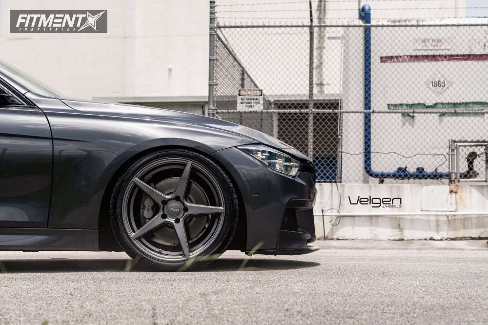 2016 BMW 340i with 19x8.5 Velgen Classic5 and Hankook 255x35 on ...