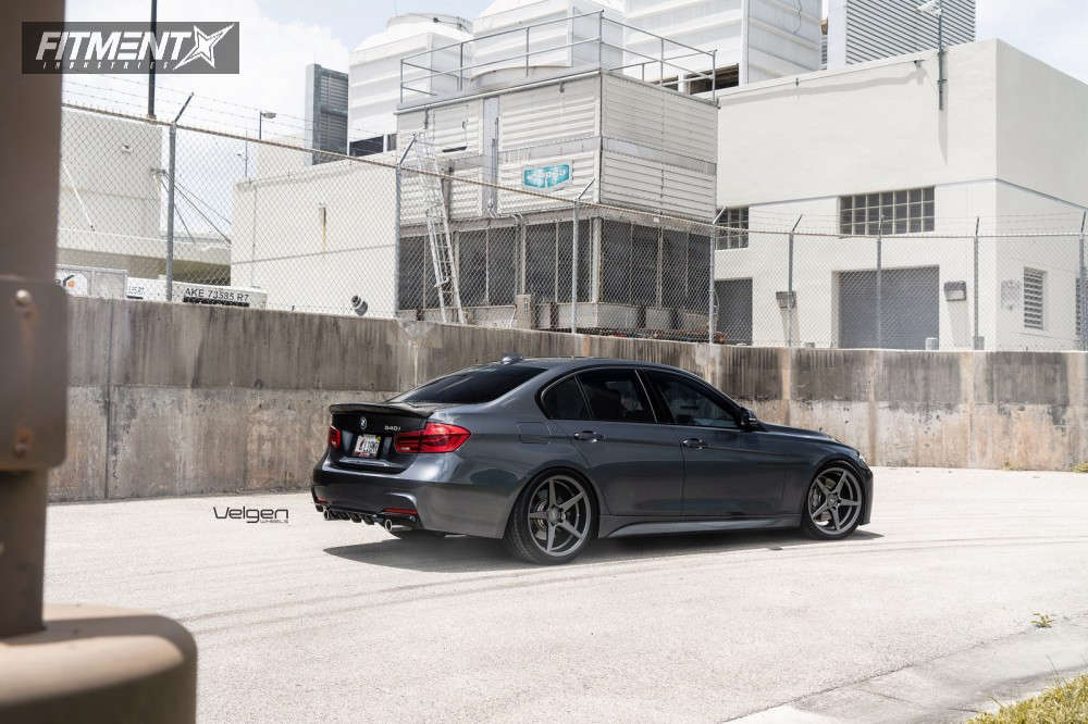 2016 BMW 340i with 19x8.5 Velgen Classic5 and Hankook 255x35 on ...