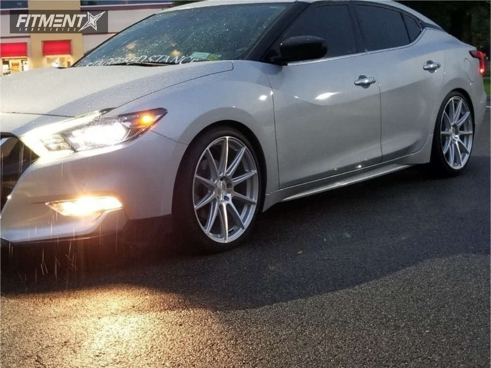 2016 Nissan Maxima with 20x9 Niche Essen and Nexen 245x35 on Lowering ...
