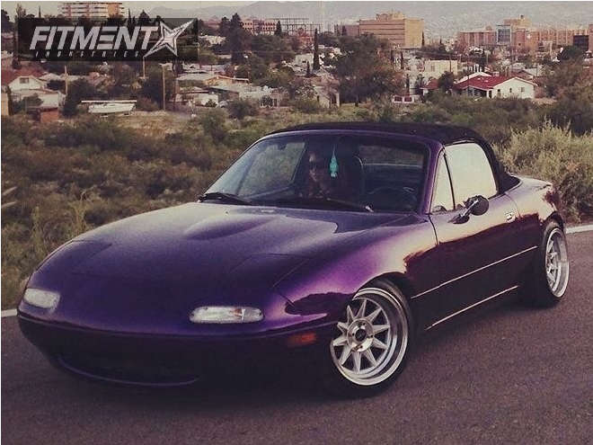 1992 Mazda MX-5 Miata with 15x8.5 Ruff R358 and Toyo Tires 195x45 on ...