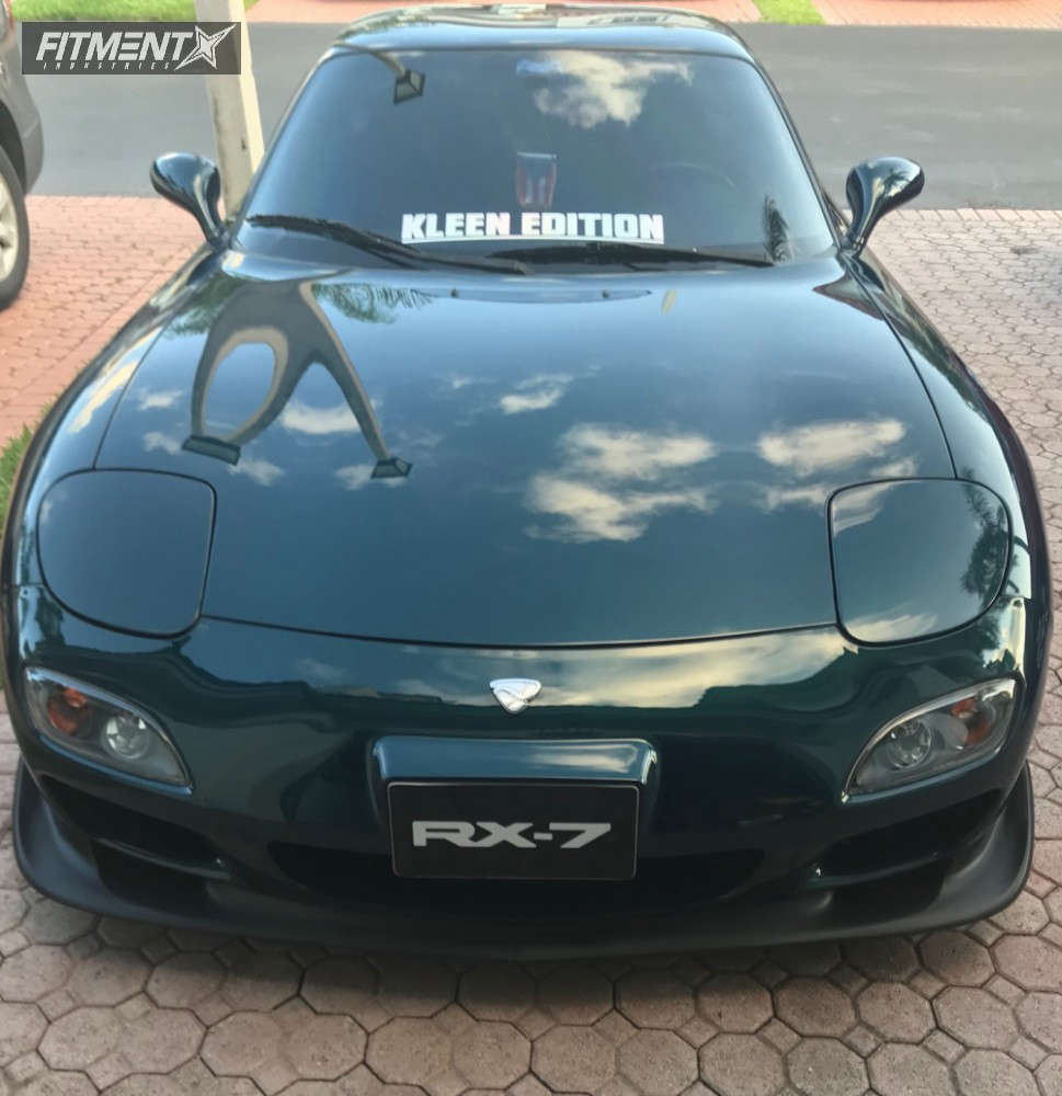 1994 Mazda RX-7 with 18x8 Niche Misano and Nitto 225x40 on Coilovers ...