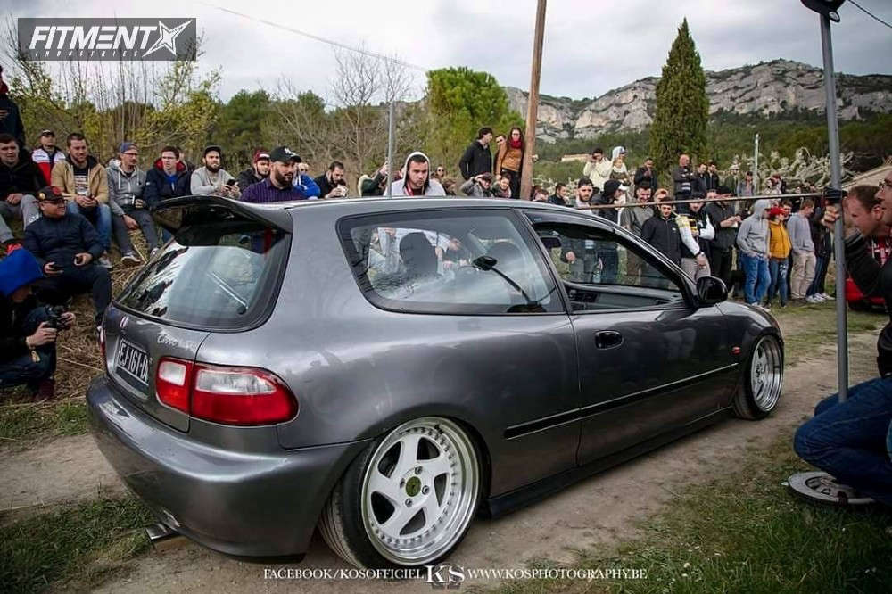 1992 Honda Civic with 16x8 AVID1 AV19 and Falken 195x40 on Coilovers ...