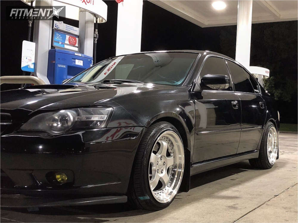 2006 Subaru Legacy GT with 18x9.5 ESR SR06 and Hankook 225x40 on ...