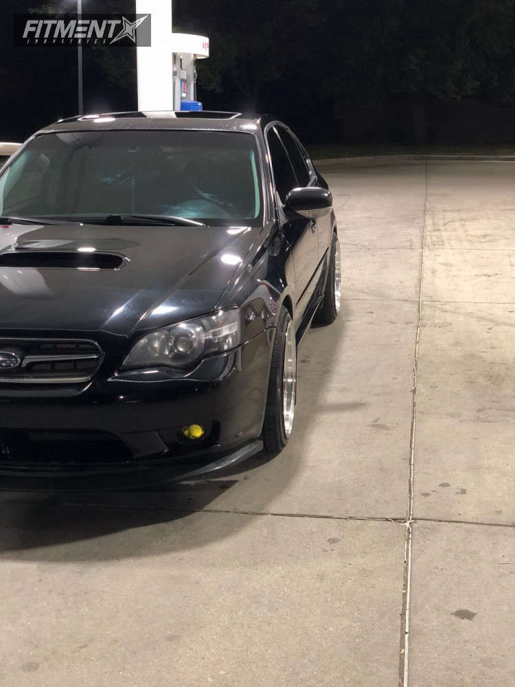 2006 Subaru Legacy GT with 18x9.5 ESR SR06 and Hankook 225x40 on ...