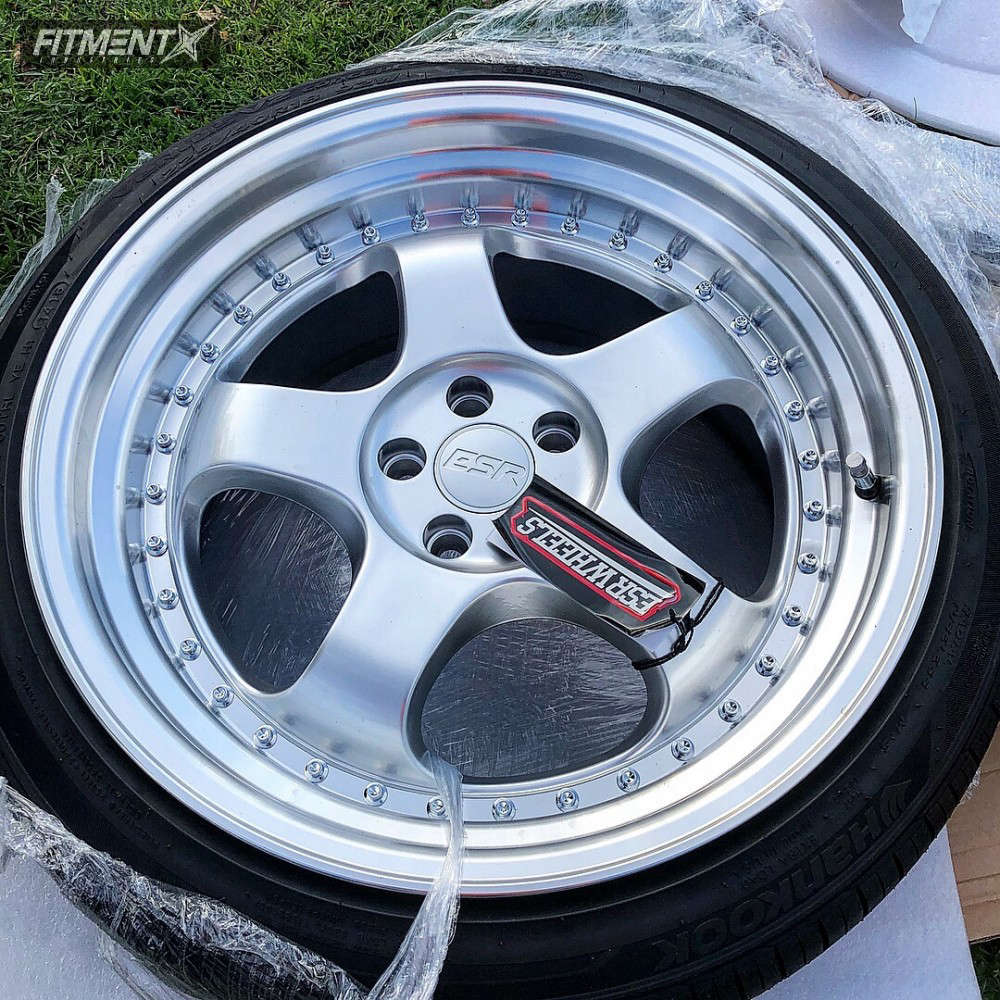 2006 Subaru Legacy GT with 18x9.5 ESR SR06 and Hankook 225x40 on ...