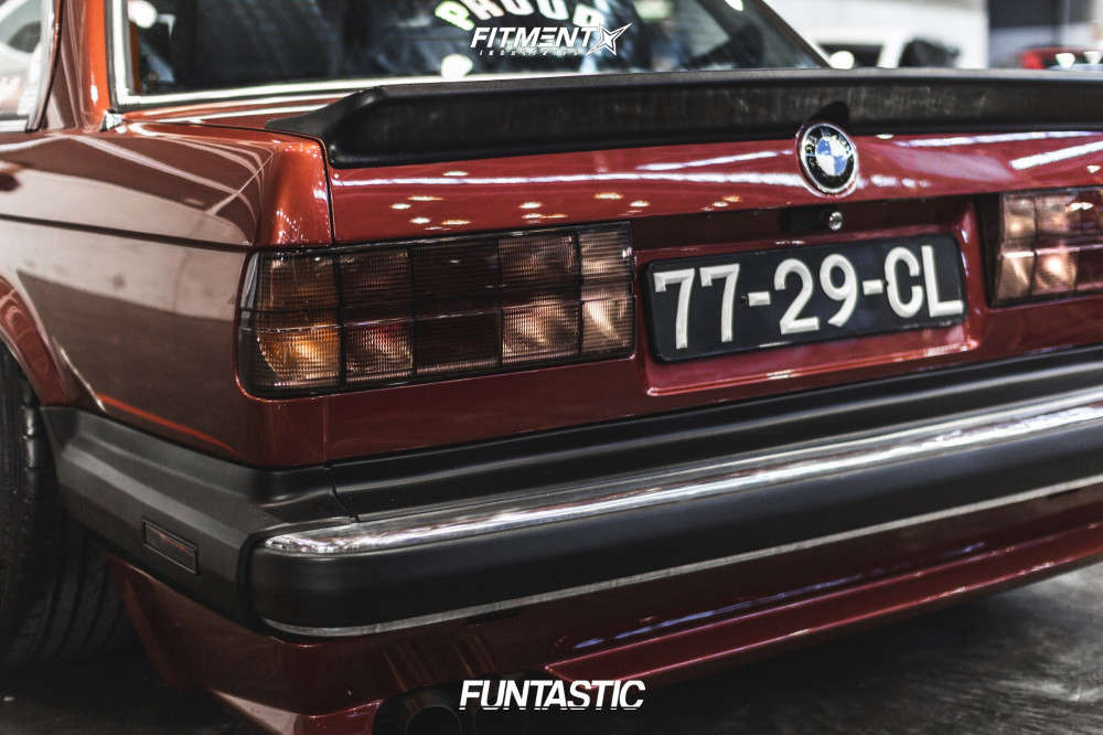 1984 BMW 325is Base with 17x8.75 BBS Rs and Nankang 195x40 on Air ...