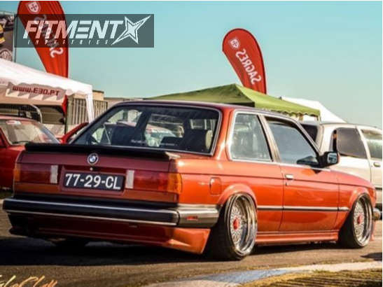 1984 BMW 325is Base with 17x8.75 BBS Rs and Nankang 195x40 on Air ...