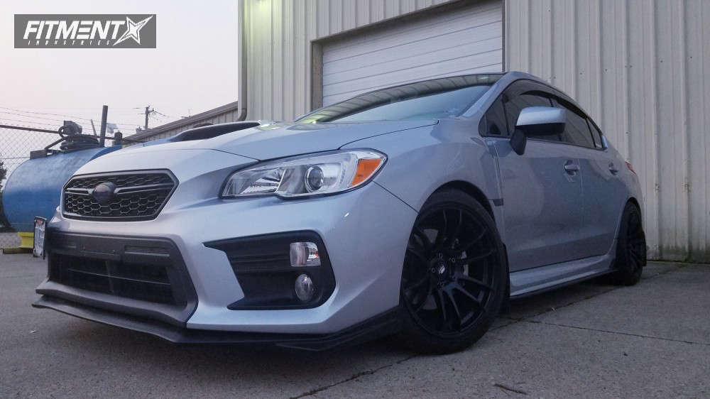 2018 Subaru WRX with 18x9.5 MST Mt33 and Firestone 265x35 on Lowering ...