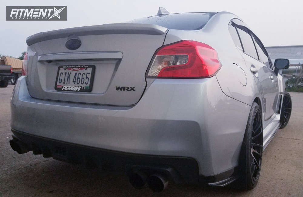 2018 Subaru WRX with 18x9.5 MST Mt33 and Firestone 265x35 on Lowering ...