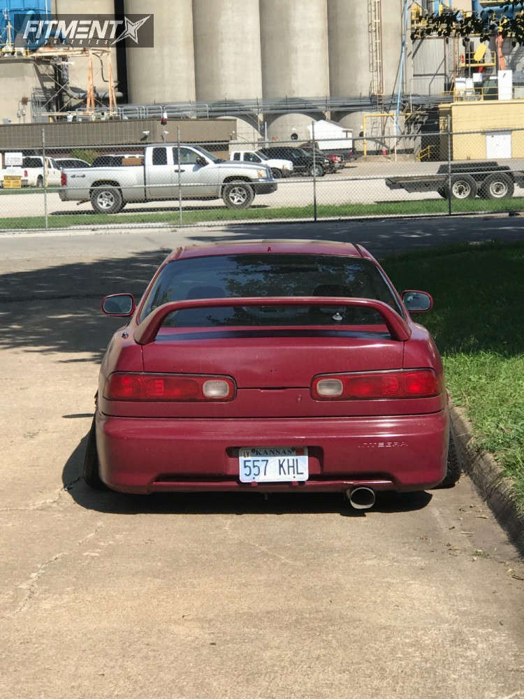2000 Acura Integra with 15x8 F1R F03 and Toyo Tires 195x45 on Coilovers ...