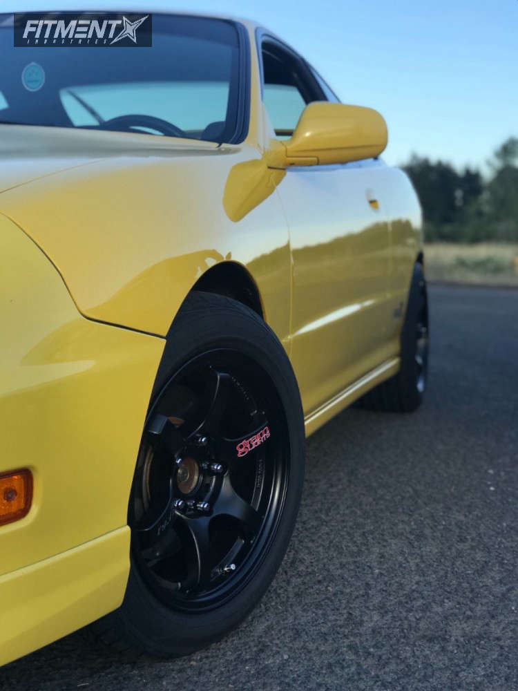 2001 Acura Integra with 15x8 Rays Engineering 57DR and Yokohama 205x55 ...