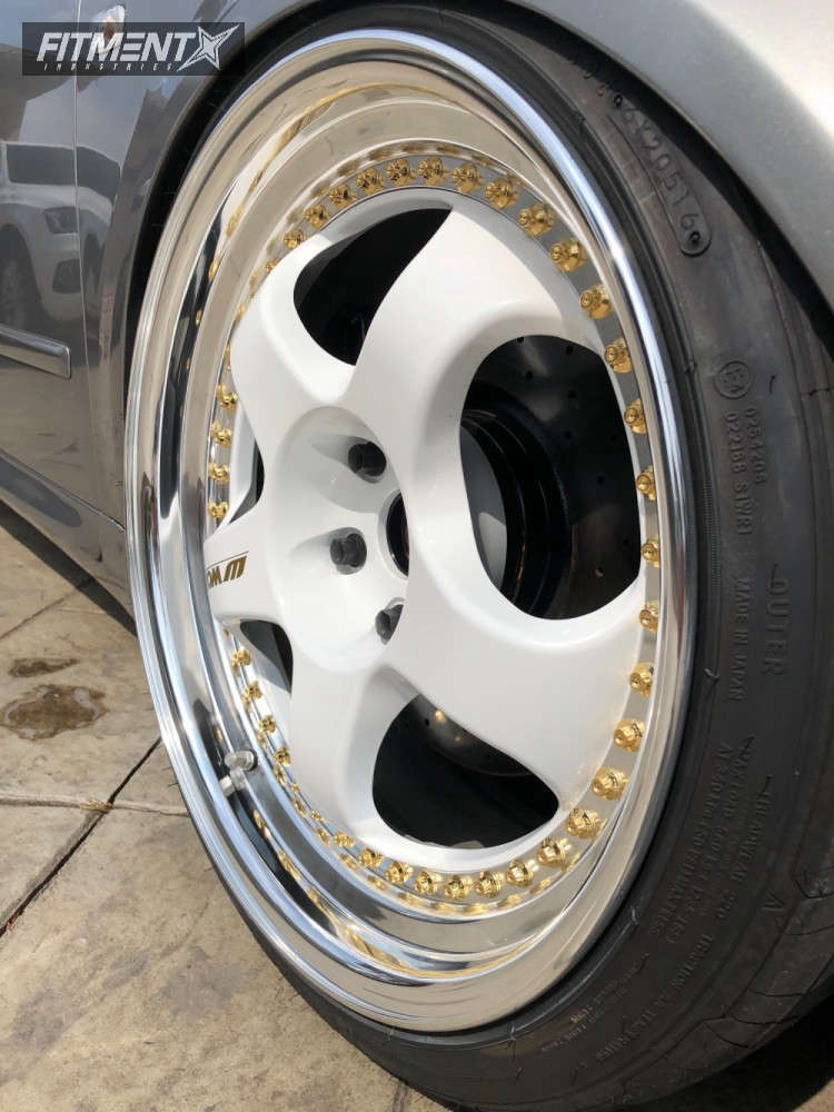 2003 Audi A4 Quattro with 19x9 Work Meister S1 3p and Nitto 225x35 on Air Suspension | 454706 ...