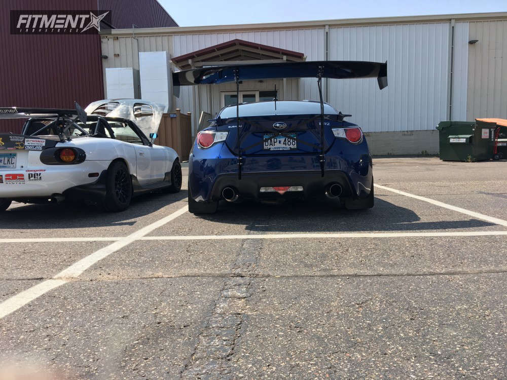 2013 Subaru BRZ Base with 18x9.5 MST Mt01 and Continental 245x35 on ...