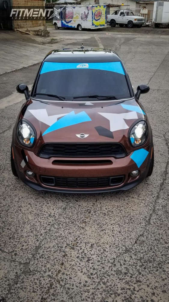 2013 Mini Cooper Paceman with 18x8 OEM Wheels M Parralels and Achilles ...