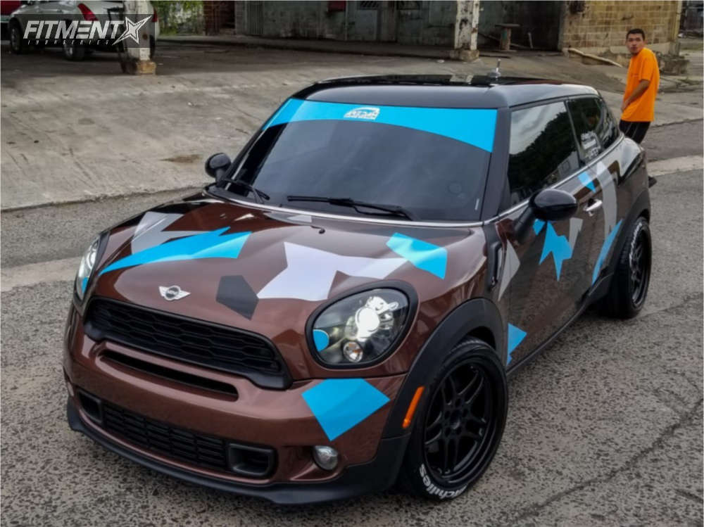 2013 Mini Cooper Paceman with 18x8 OEM Wheels M Parralels and Achilles ...