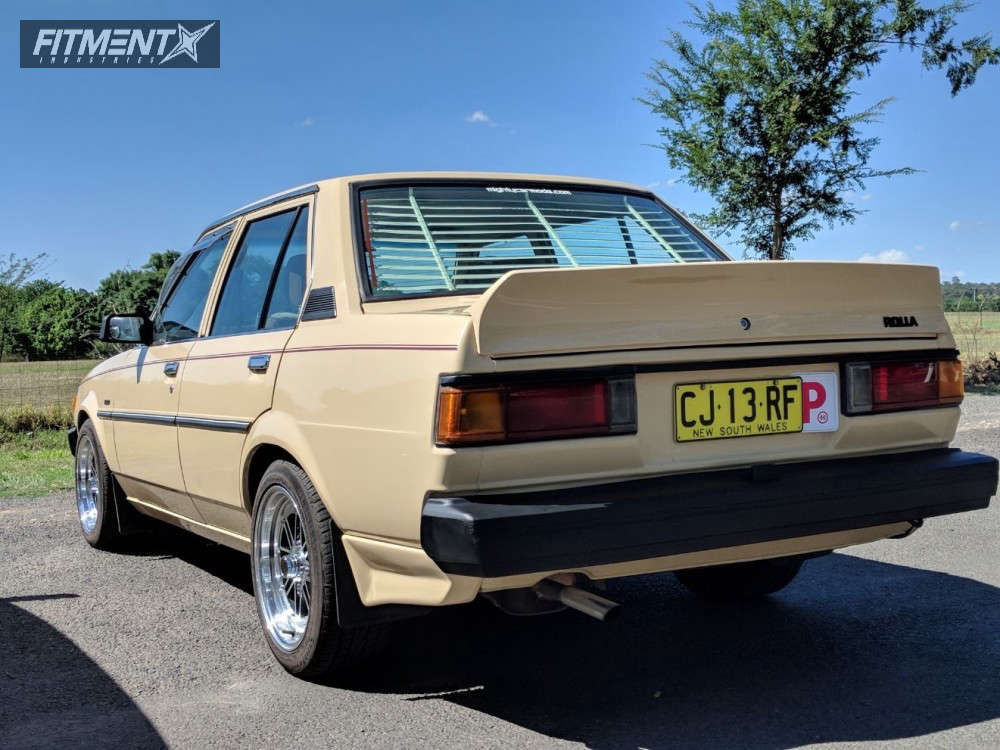 1984 Toyota Corolla with 15x7.5 SSW Retro and Windforce 195x50 on ...