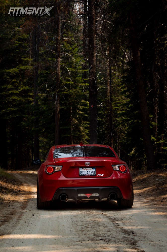 2013 Scion FR-S with 18x9.5 AVID1 AV6 and Toyo Tires 245x40 on Coilovers | 456473 | Fitment ...
