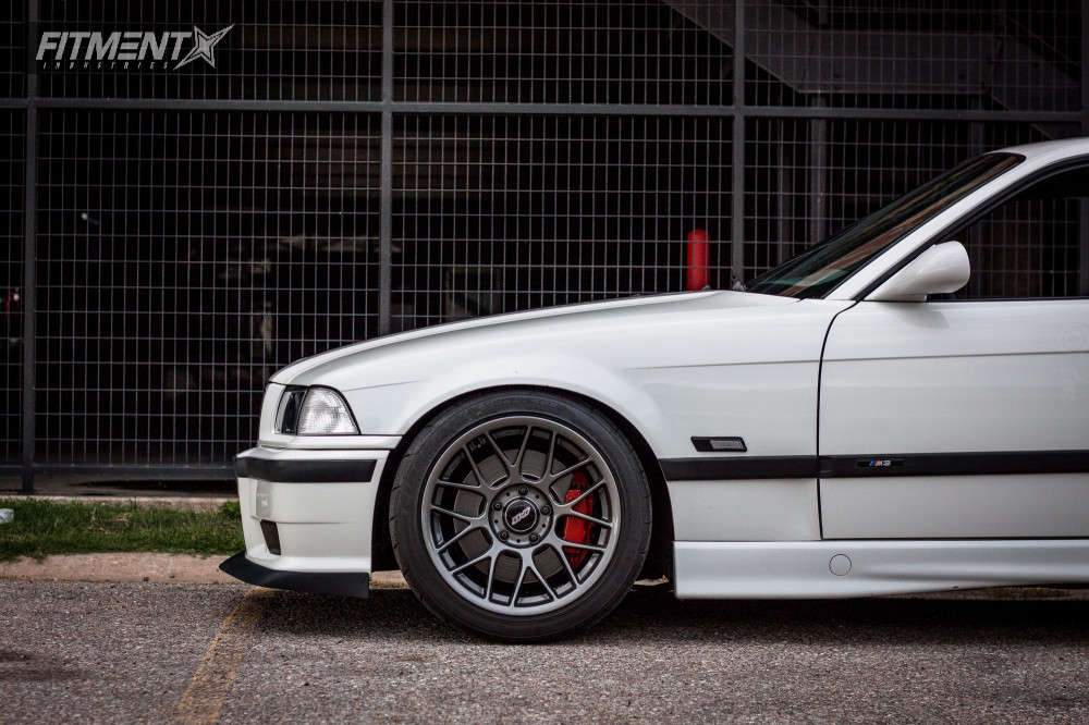 1995 BMW M3 with 17x9 Apex Arc-8 and Firestone 245x40 on Coilovers ...