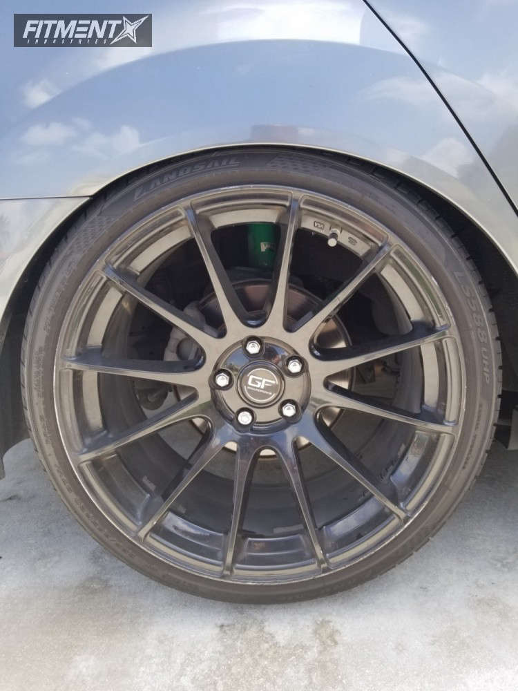 2009 Acura TSX Base with 20x9.5 MRR Gf6 and Landsail 255x35 on ...