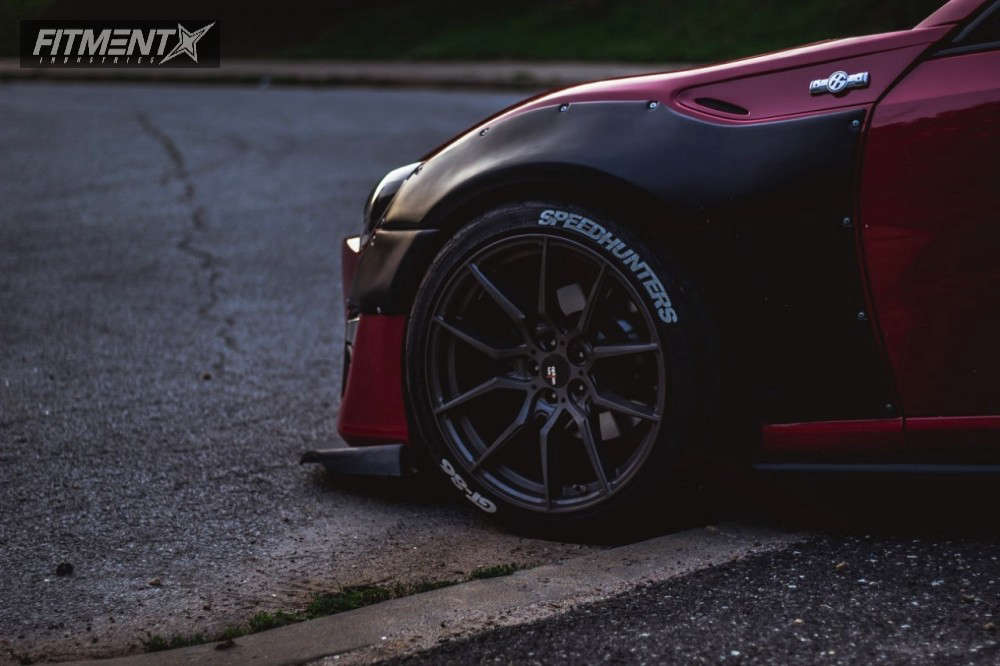 2013 Scion FR-S Base with 18x9.5 Option Lab R716 and Firestone 255x45 ...