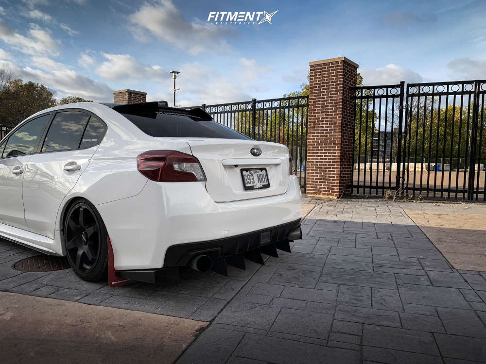 2015 Subaru WRX Base with 18x8.5 Rotiform Six and Firestone 225x40 on ...