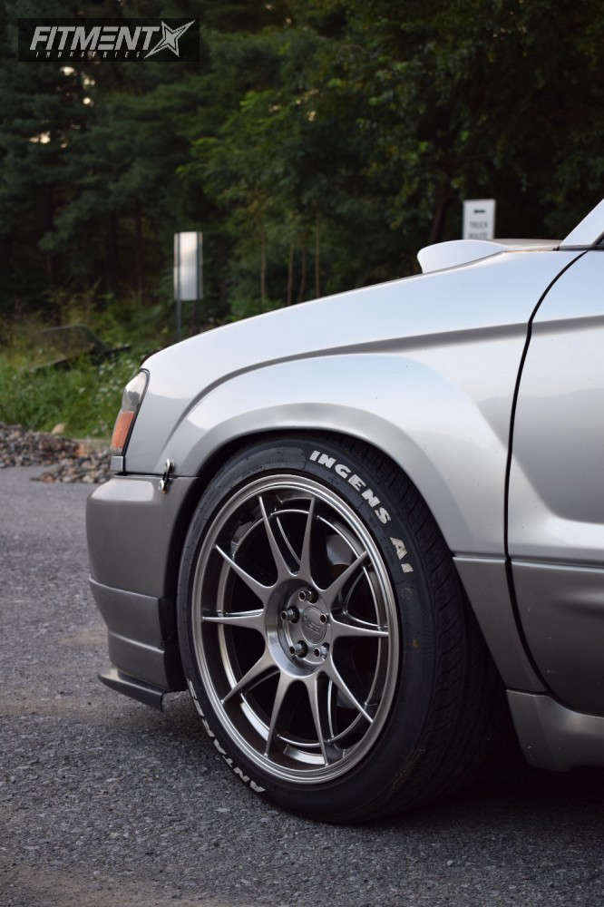 2003 Subaru Forester with 18x8.5 ESR Sr13 and Antares 225x45 on ...