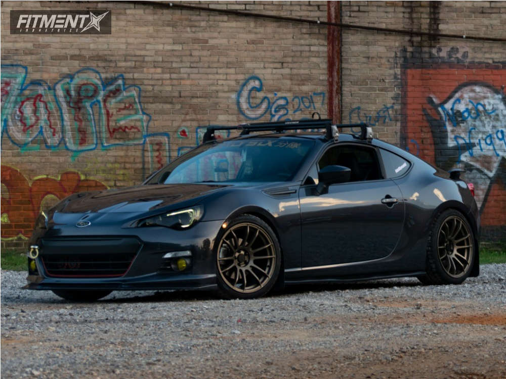 2016 Subaru BRZ Base with 18x9.5 AVID1 AV20 and BFGoodrich 255x35 on Coilovers | 458278 ...
