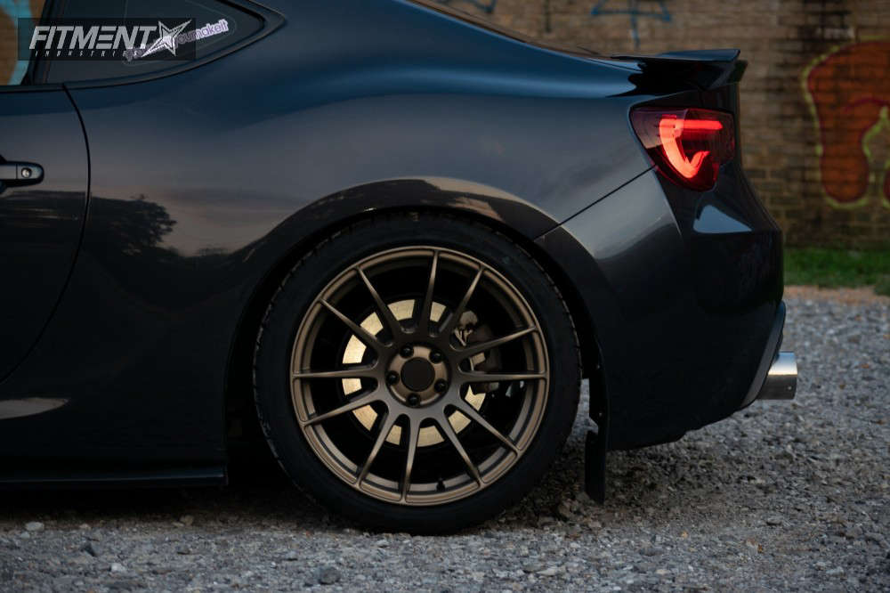 2016 Subaru BRZ Base with 18x9.5 AVID1 AV20 and BFGoodrich 255x35 on Coilovers | 458278 ...