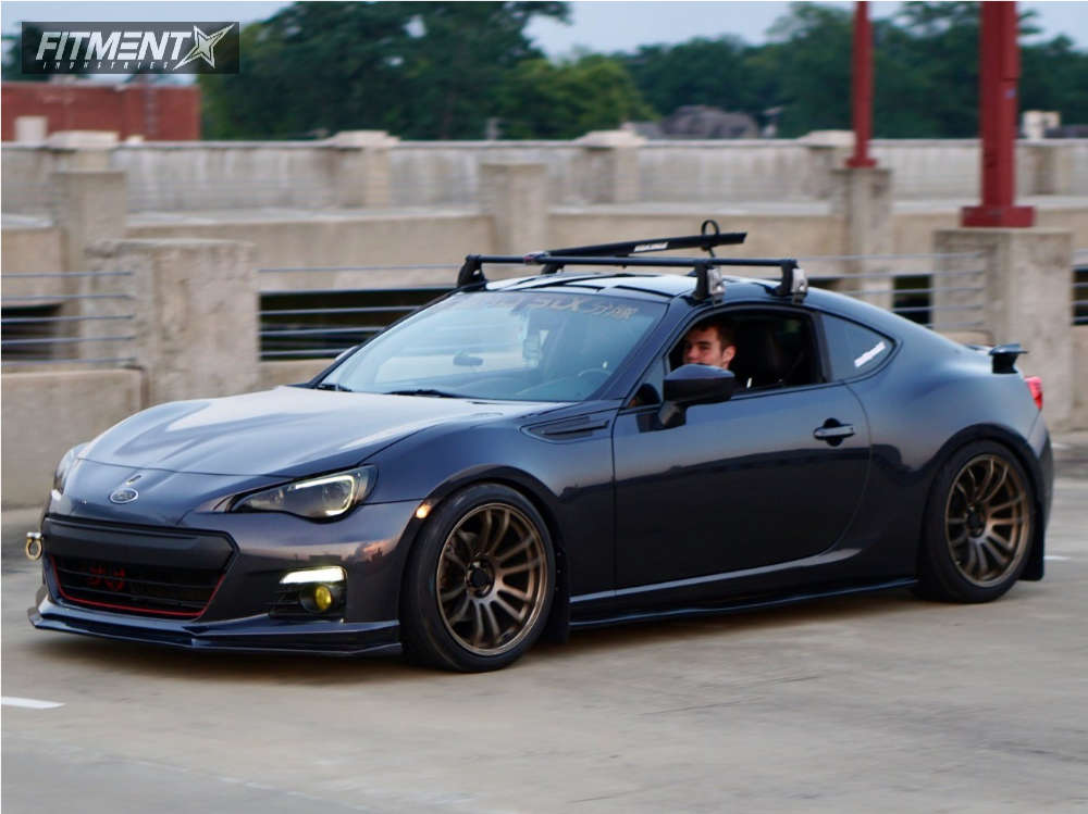2016 Subaru BRZ Base with 18x9.5 AVID1 AV20 and BFGoodrich 255x35 on Coilovers | 458278 ...