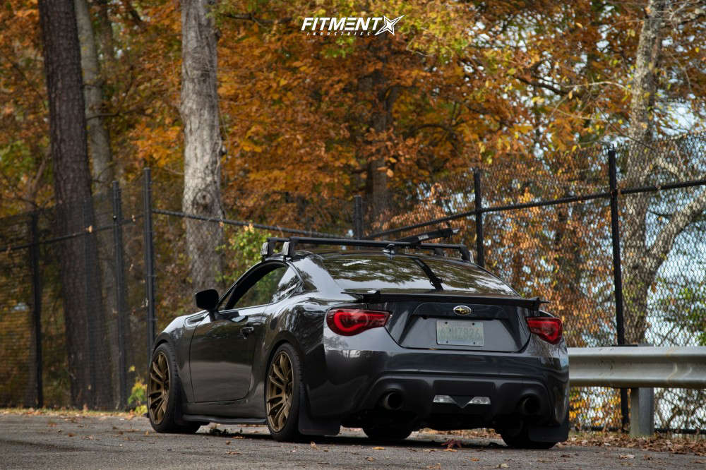 2016 Subaru BRZ Base with 18x9.5 AVID1 AV20 and BFGoodrich 255x35 on Coilovers | 458278 ...