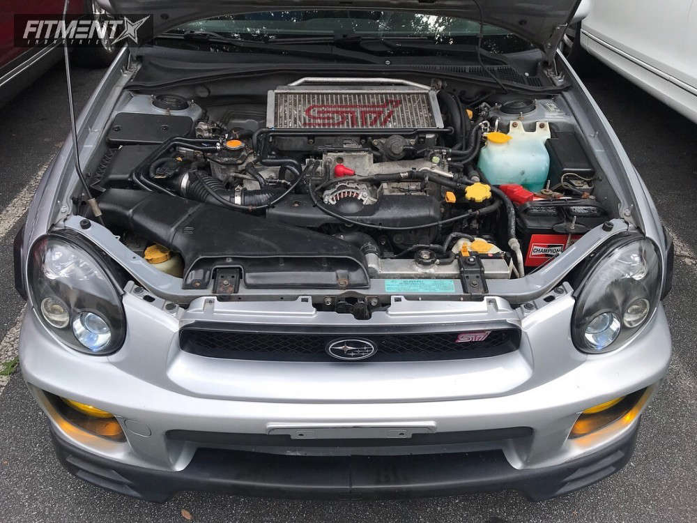 2002 Subaru WRX with 18x8.5 BBS RC 336 and Falken 235x40 on Coilovers | 458980 | Fitment Industries