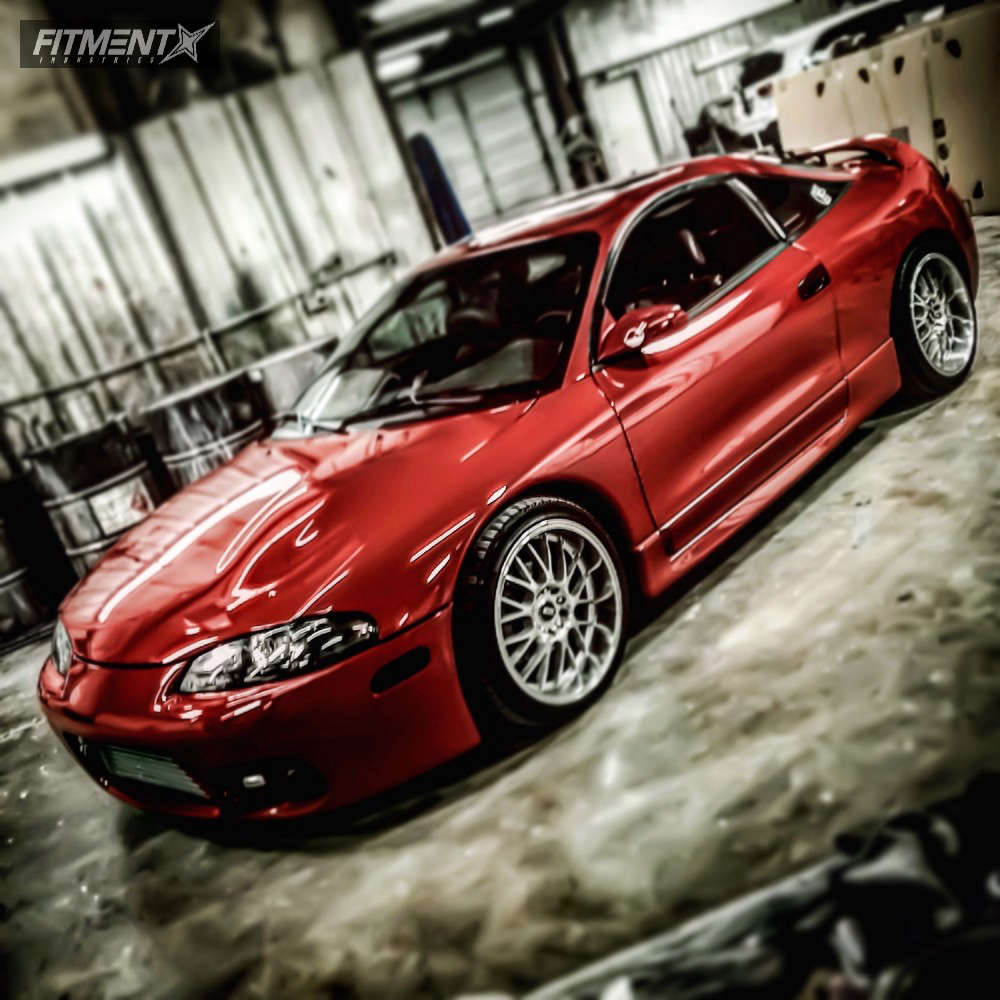 1995 Mitsubishi Eclipse GS with 18x10 STR 514 and Ironman 225x35 on ...
