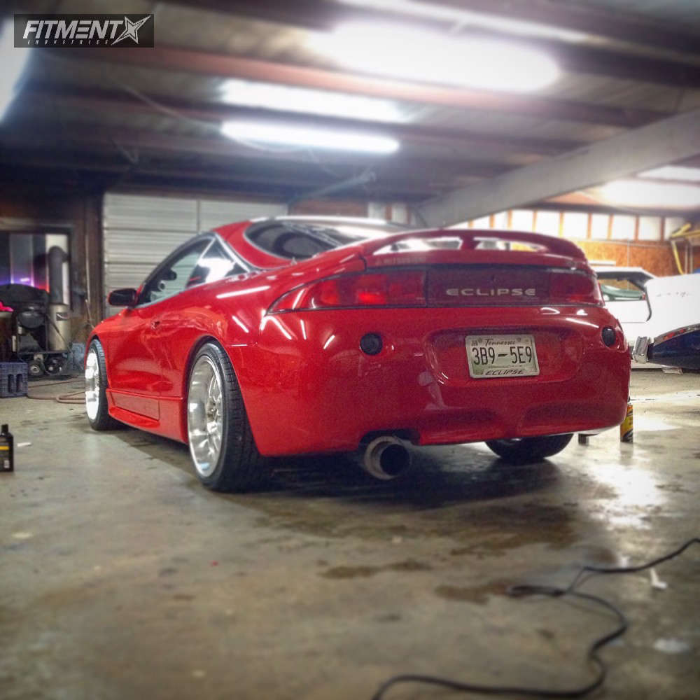 1995 Mitsubishi Eclipse GS with 18x10 STR 514 and Ironman 225x35 on ...