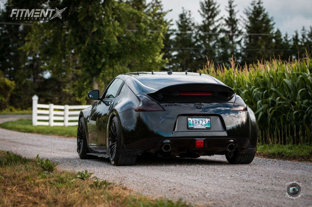 2010 Nissan 370Z Touring with 19x10.5 WedsSport Sa-15r and Michelin ...