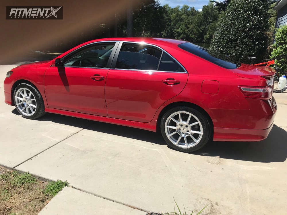2009 Toyota Camry with 18x8.5 TSW Chrono and Hankook 225x45 on Stock ...