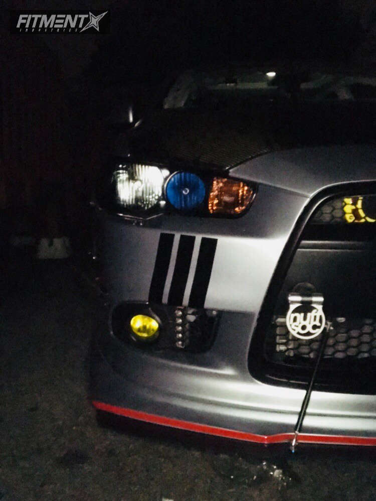 2015 Mitsubishi Lancer with 18x8.5 ESR Sr01 and Michelin 225x35 on ...