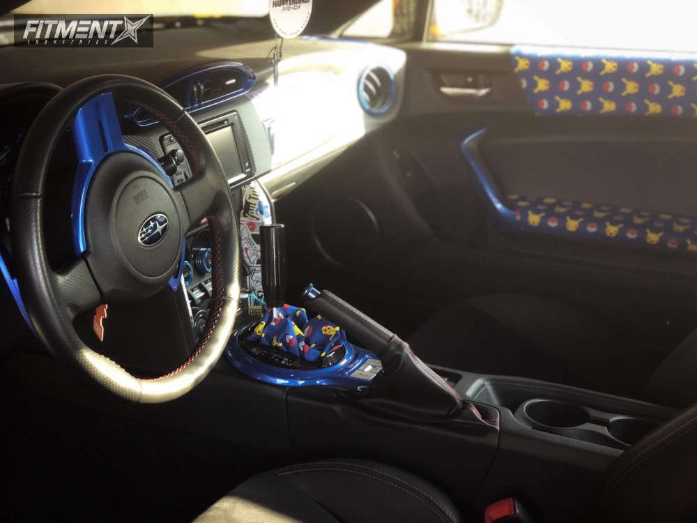 2016 Subaru BRZ Sport-tech with 17x8 RTX R-Spec Stag and Black Lion ...