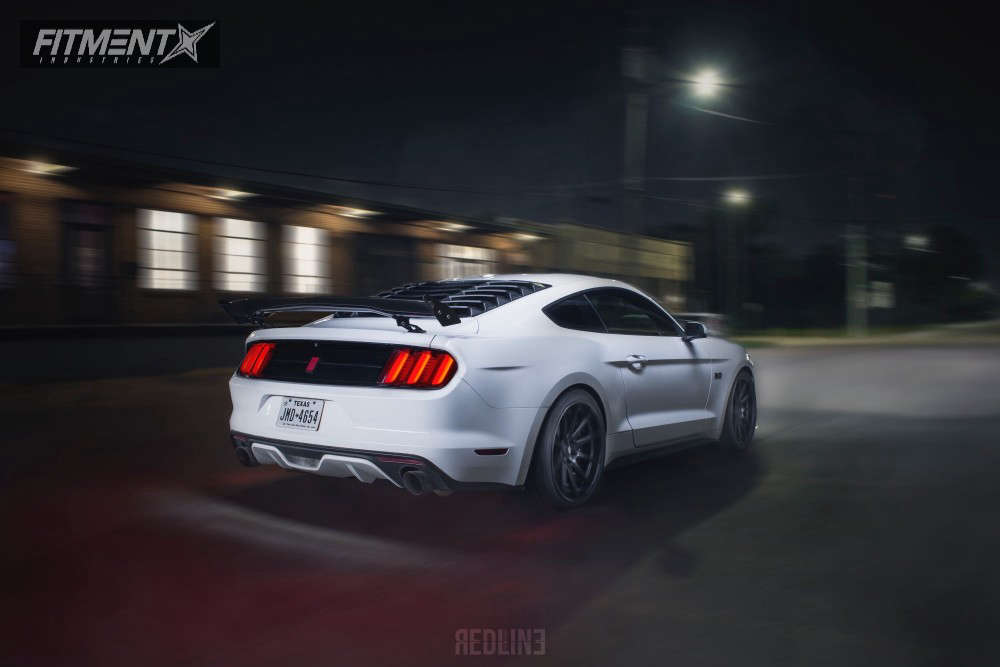 2015 Ford Mustang Shelby GT350 with 20x10 Verde Insignia and Nitto ...