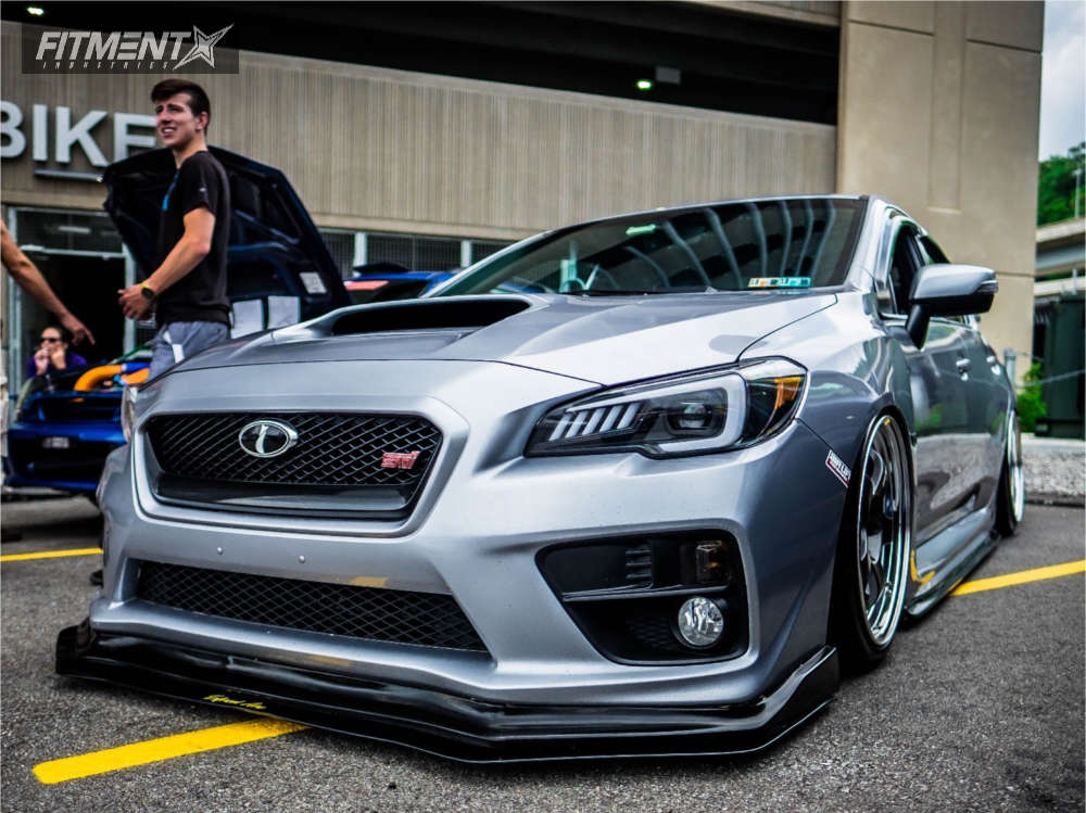 2017 Subaru WRX STI Base with 18x10 Work Meister S1 3p and Hankook ...