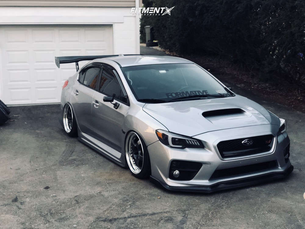 2017 Subaru WRX STI Base with 18x10 Work Meister S1 3p and Hankook ...