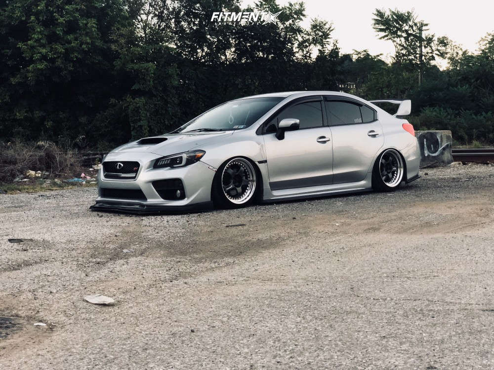 2017 Subaru WRX STI Base with 18x10 Work Meister S1 3p and Hankook ...