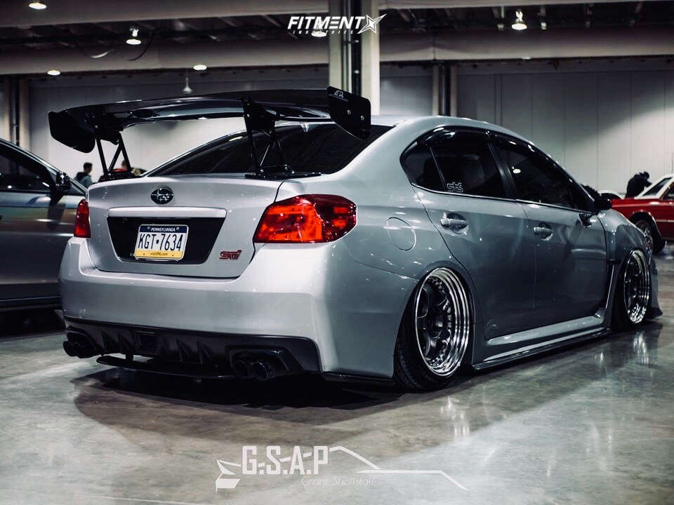 2017 Subaru WRX STI Base with 18x10 Work Meister S1 3p and Hankook ...