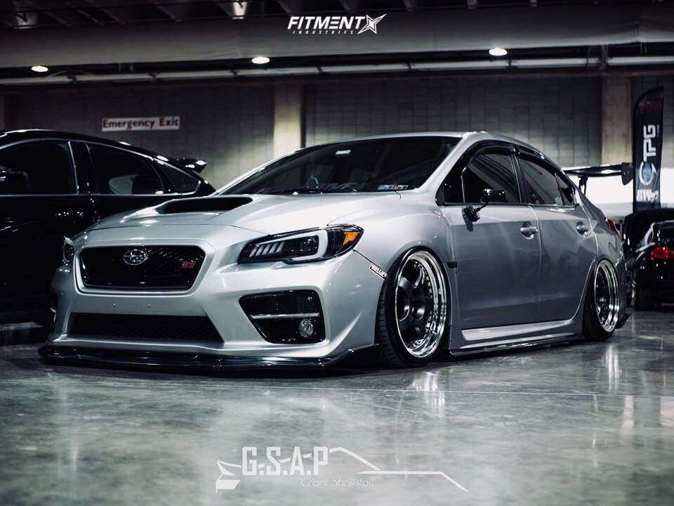 2017 Subaru WRX STI Base with 18x10 Work Meister S1 3p and Hankook ...