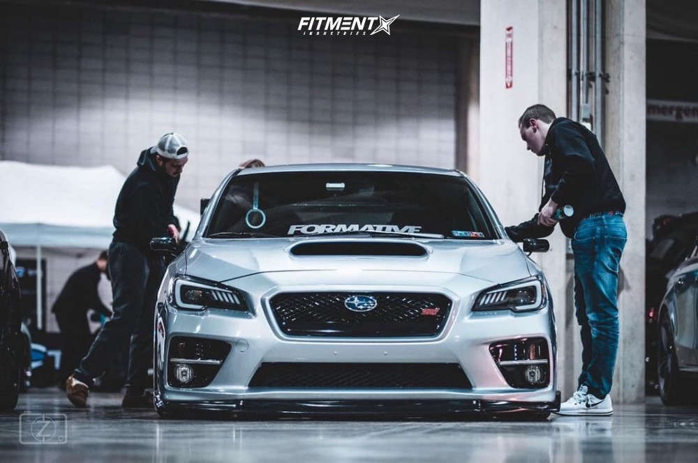 2017 Subaru WRX STI Base with 18x10 Work Meister S1 3p and Hankook ...